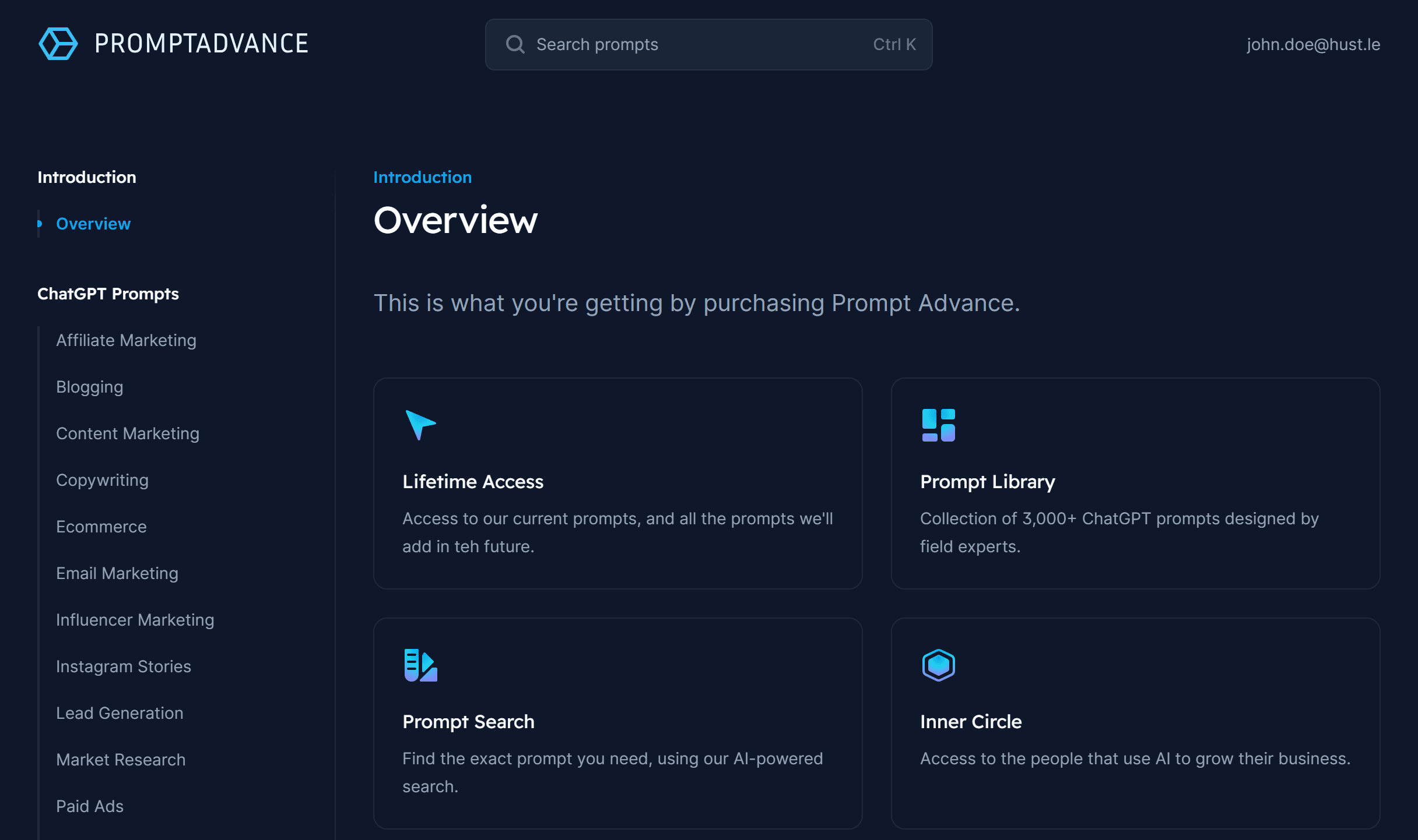 Prompt Advance | Get Prompt Advance